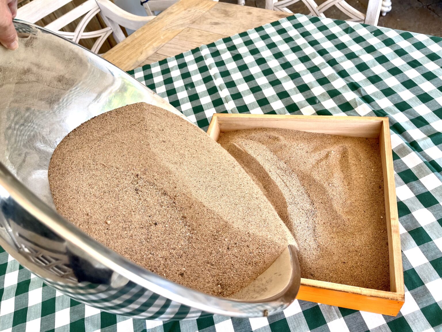 Beach Themed Sandbox Centerpieces - Michelle Crowley