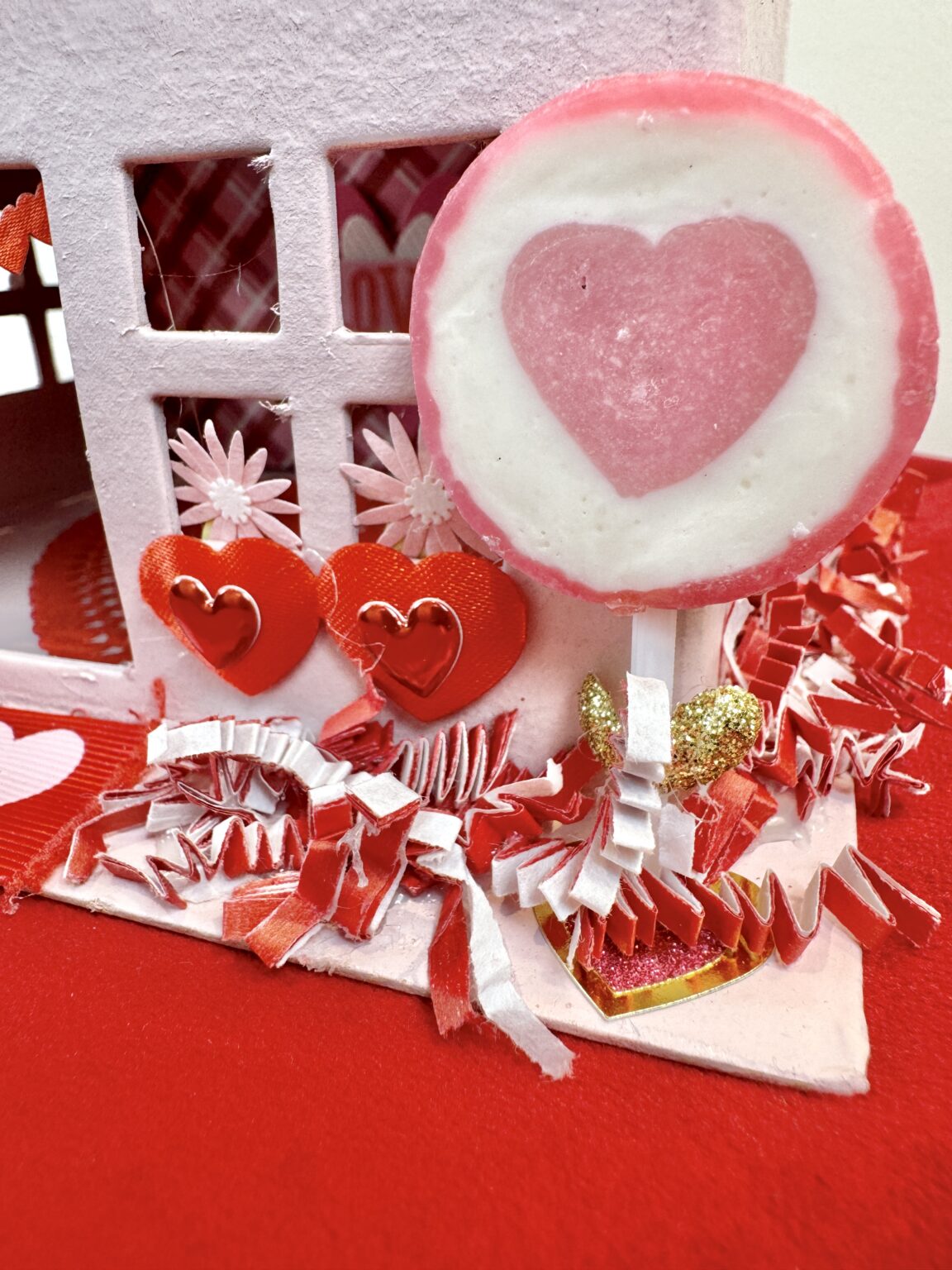 Valentine "Putz" Houses - Michelle Crowley