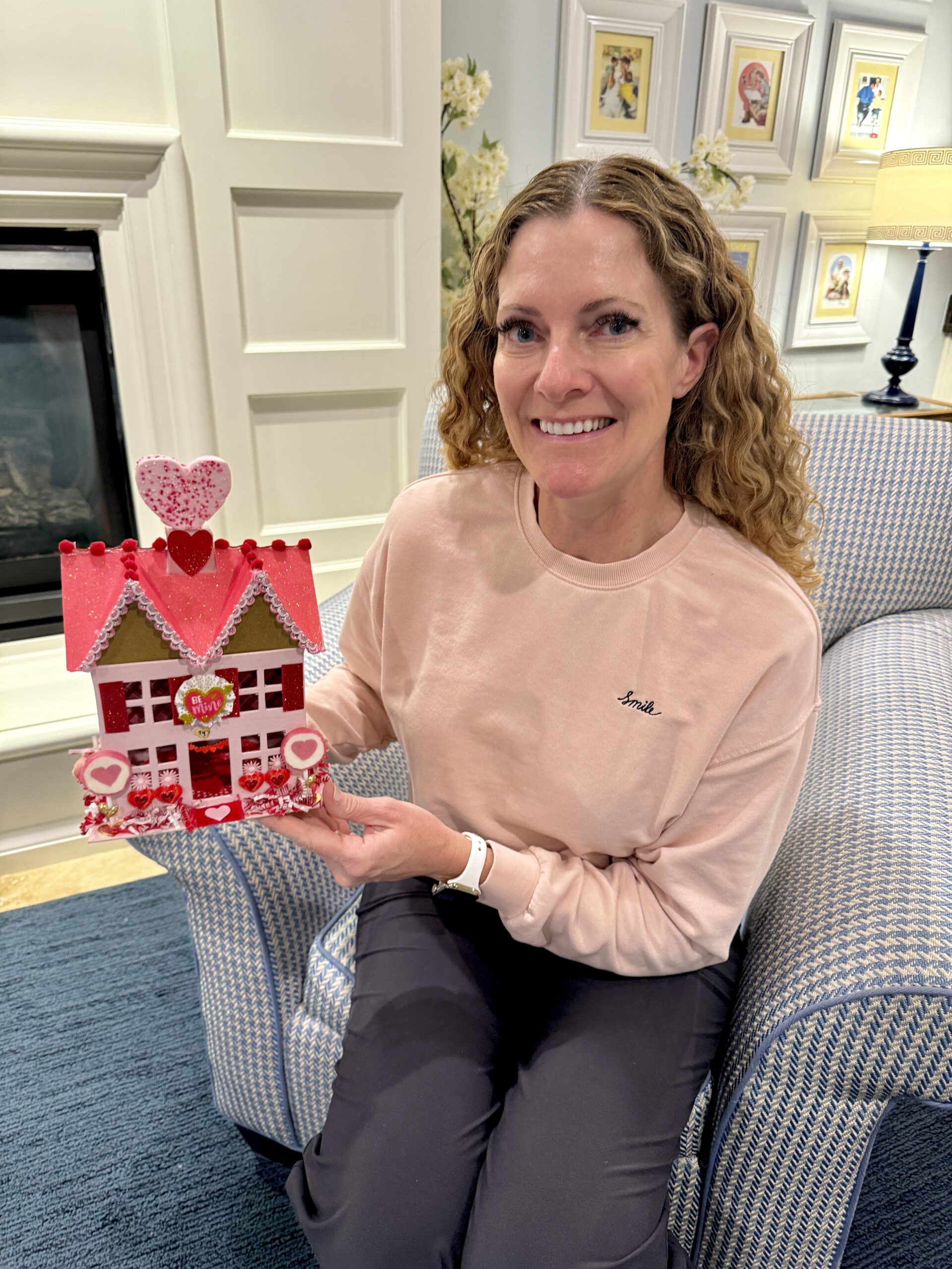 Valentine "Putz" Houses - Michelle Crowley