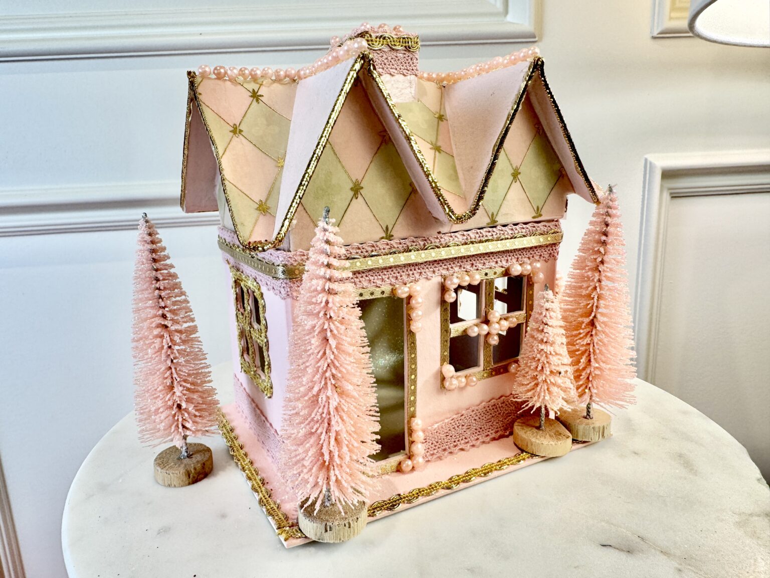 Valentine "Putz" Houses - Michelle Crowley