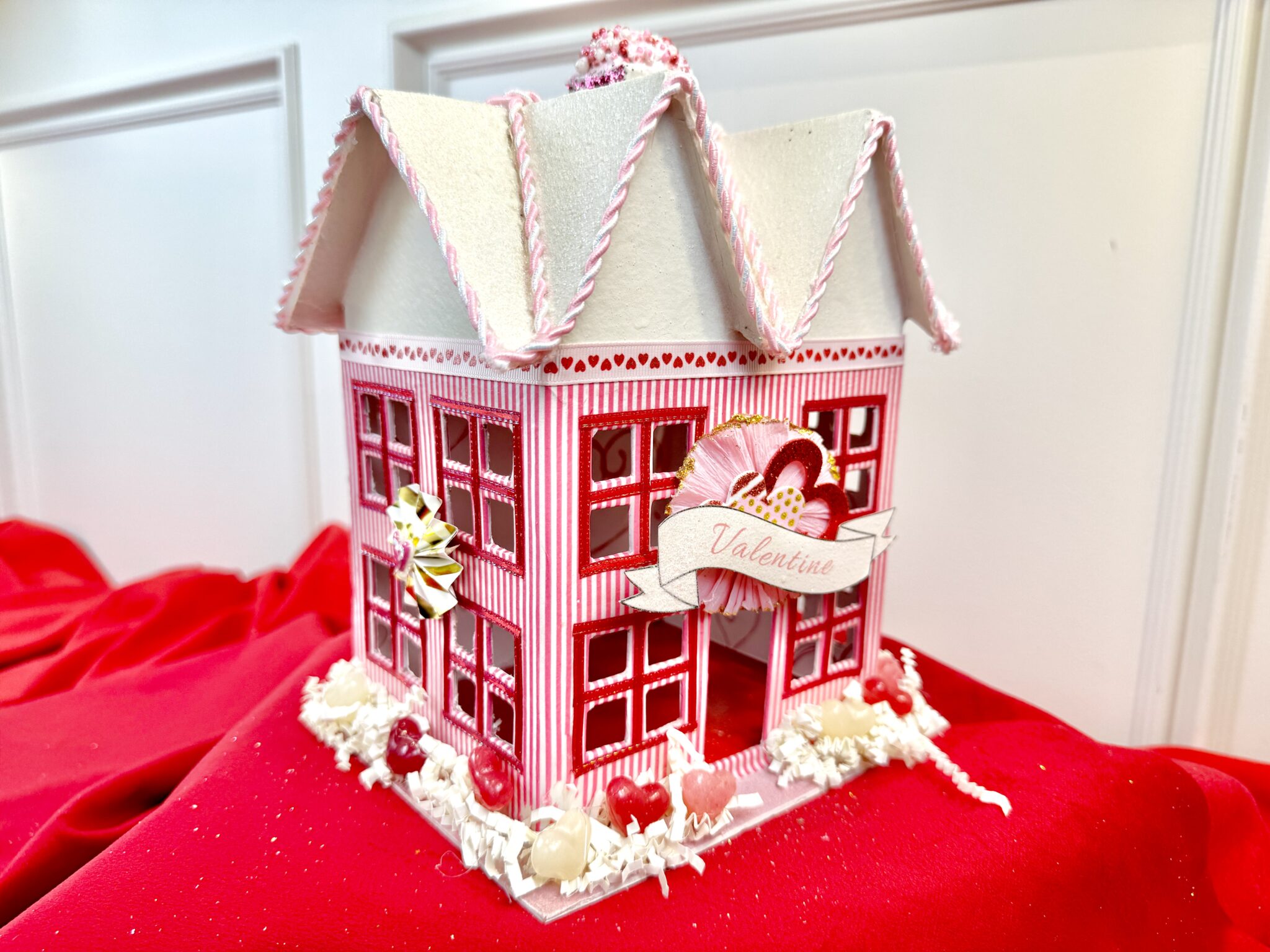 Valentine "Putz" Houses - Michelle Crowley