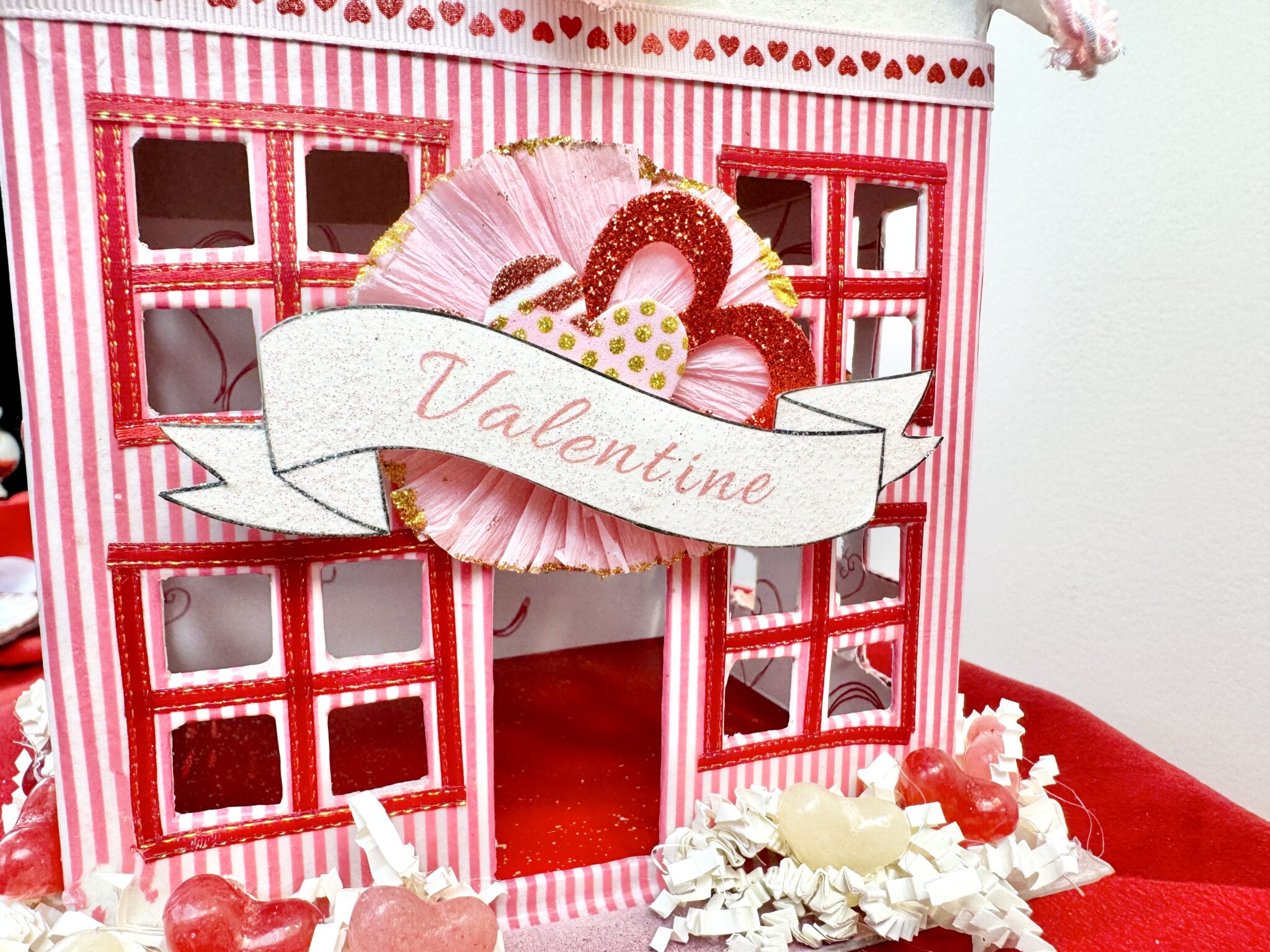 Valentine "Putz" Houses - Michelle Crowley