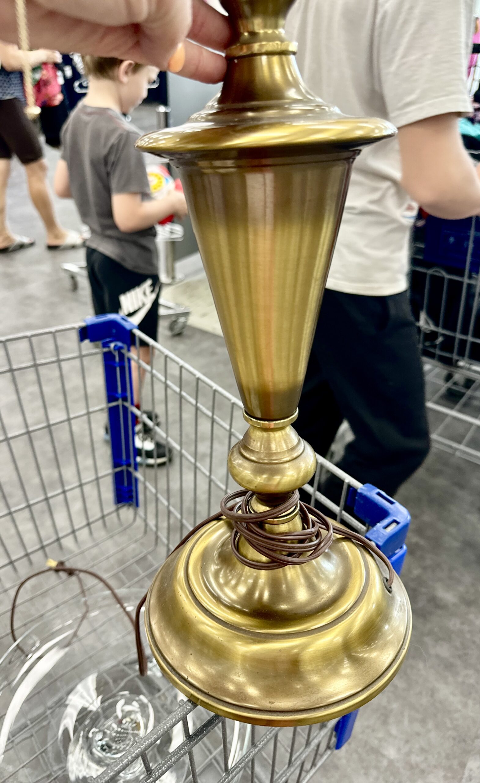 Make Your Own Faux Fire Olympic Torch - Michelle Crowley